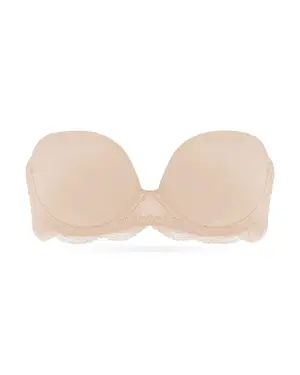 Simone Perele Karma Strapless Plunge Bra - Peau Rose