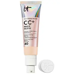IT COSMETICS It Cosmetics Cc+ Nude Glow Lightweight Foundation + Glow Serum With Spf 40 And Niacinamide Light Neutral
