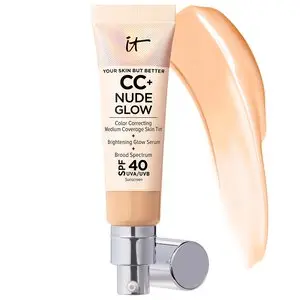 IT COSMETICS Cc+ Nude Glow Lightweight Foundation + Glow Serum With Spf 40 And Niacinamide - Medium