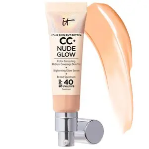 IT COSMETICS Cc+ Nude Glow Lightweight Foundation + Glow Serum With Spf 40 And Niacinamide - Neutral Medium