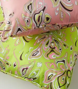 Emilio Pucci Printed Cotton Cushion
