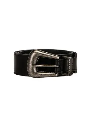 Saint Laurent Folk Buckle Belt