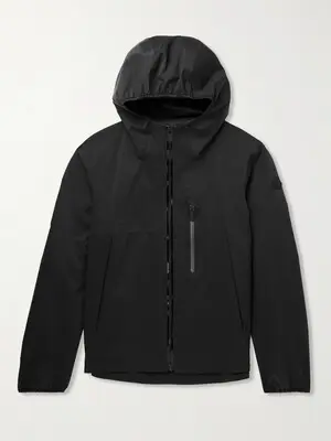 Moncler Sattouf Logo-print Hooded Jacket - Black