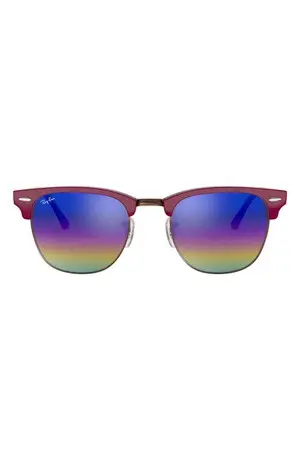 Ray-ban Ray-Ban Clubmaster Optical Glasses Red