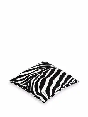 Dolce & Gabbana Zebra-print Silk Twill Cushion