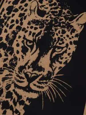 Dolce & Gabbana Leopardo-print Cashmere Blanket