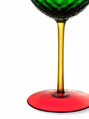 Dolce & Gabbana Murano Wine Glass - Green
