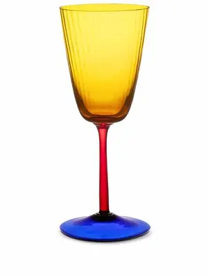 Dolce & Gabbana Murano Wine Glass - Yellow
