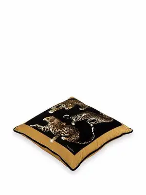 Dolce & Gabbana Small Leopardo-print Velvet Cushion