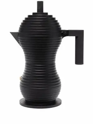 ALESSI Pulchina Espresso Coffee Maker - Black