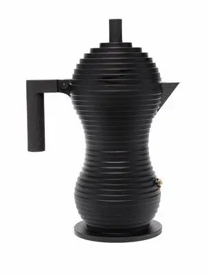 ALESSI Pulchina Espresso Coffee Maker - Black