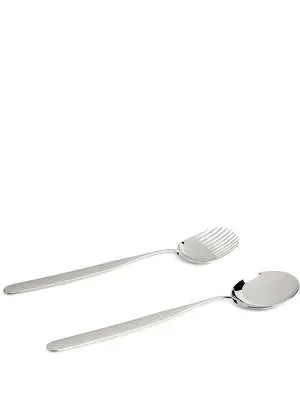 ALESSI Fork And Spoon Set - Silver