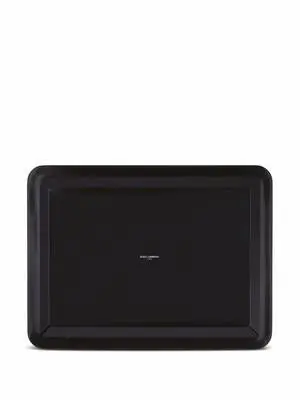 Dolce & Gabbana Large Zebra-print Wood Tray