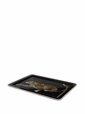 Dolce & Gabbana Large Leopard-print Tray