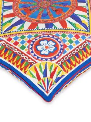 Dolce & Gabbana Carretto Print Cushion