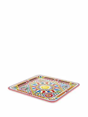 Dolce & Gabbana Large Carretto-print Tray
