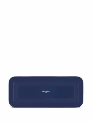 Dolce & Gabbana Small Mediterraneo-print Wooden Tray