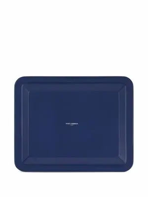 Dolce & Gabbana Medium Mediterraneo-print Wooden Tray