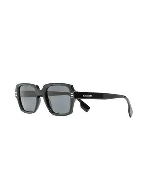 Burberry Eldon Square-frame Sunglasses - Black