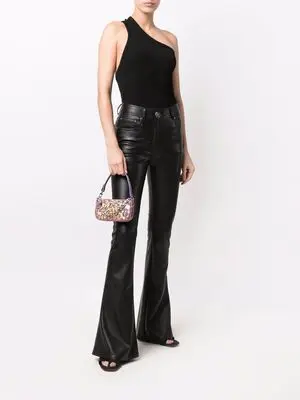 By Far Mini Rachel Hologram Shoulder Bag - Purple