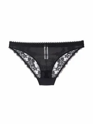 Stella McCartney Sheer Floral-lace Briefs