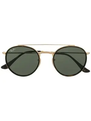 Ray-ban Round Double Bridge Sunglasses