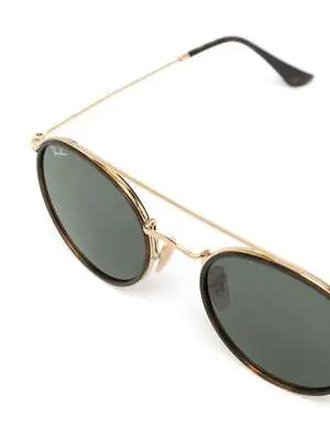 Ray-ban Round Double Bridge Sunglasses