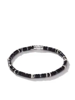 John Hardy Classic Chain Heishi Beaded Bracelet Black