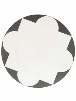 SIEGER BY FÜRSTENBERG Ca' D'oro Rimmed Presentation Plate - White