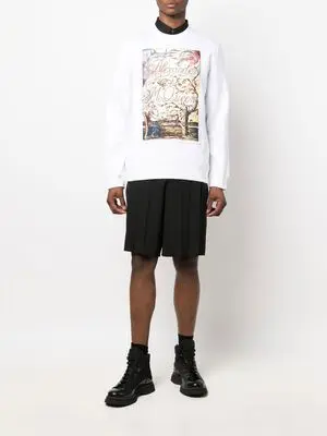 Alexander McQueen Graphic-print Sweatshirt