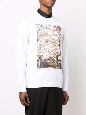 Alexander McQueen Graphic-print Sweatshirt