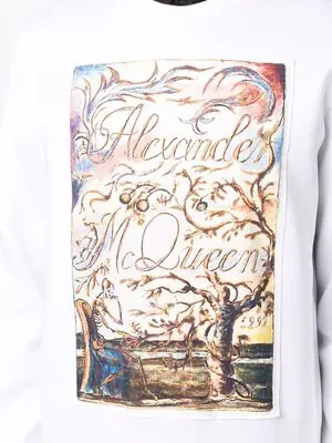 Alexander McQueen Graphic-print Sweatshirt