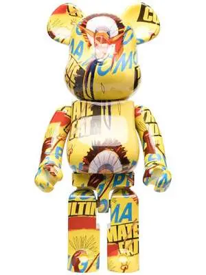 MEDICOM TOY Andy Warhol X Basquiat Be@rbrick Figure
