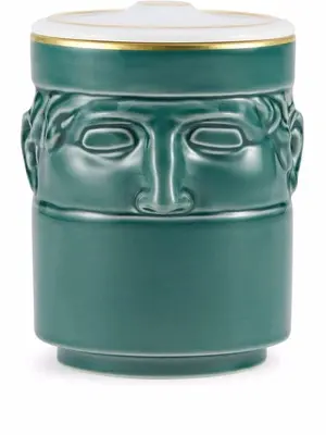 GINORI 1735 The Companion Lidded Candle - Green