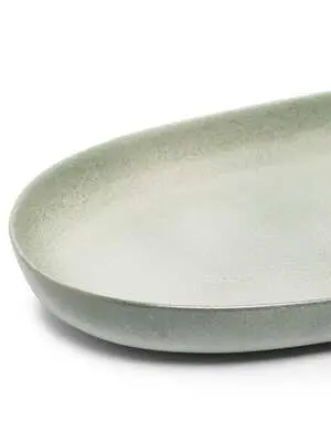 L'Objet Medium Terra Oval Plate - Green