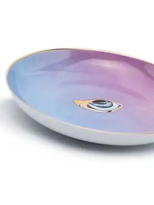 L'Objet Lito Porcelain Plate - Blue