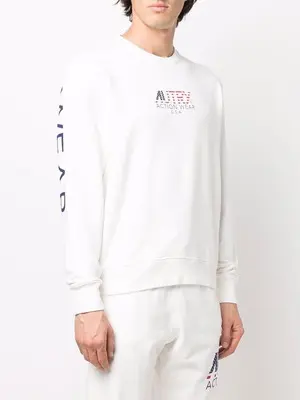 AUTRY Logo-print Cotton Jumper