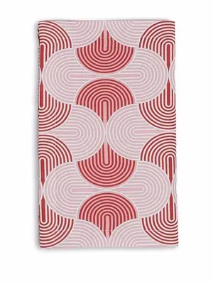 La DoubleJ Set Of 2 Geometric-print Table Mats