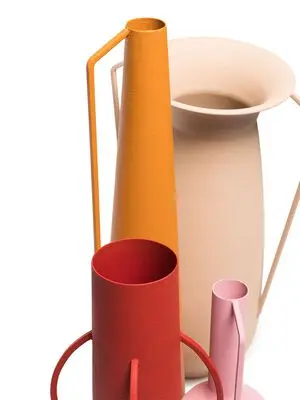 POLSPOTTEN Roman Powder-coated Vases - Red