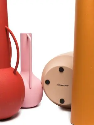 POLSPOTTEN Roman Powder-coated Vases - Red