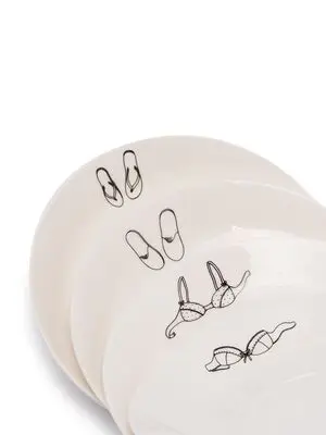 POLSPOTTEN Undressed Ceramic Tea Set