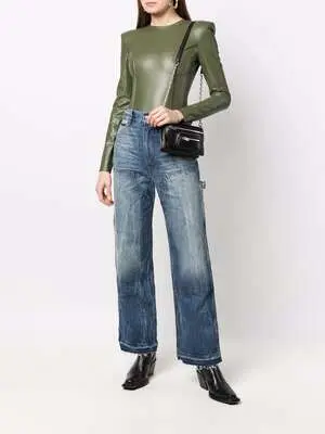 Amiri Bleached-wash Jeans - Blue