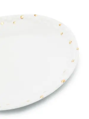 L'Objet Haas Mojave Plate 17cm - White