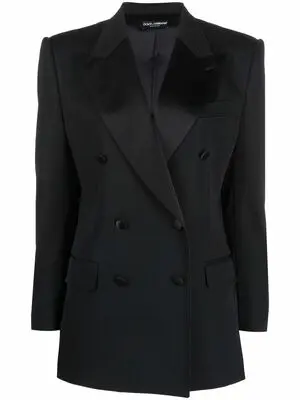 Dolce & Gabbana Silk-lapels Double-breasted Blazer