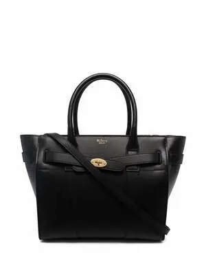 Mulberry Bayswater Leather Tote - Black