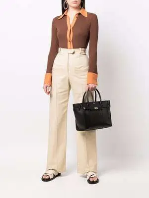 Mulberry Bayswater Leather Tote - Black