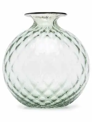 VENINI Monofiori Balloton Vase - Green