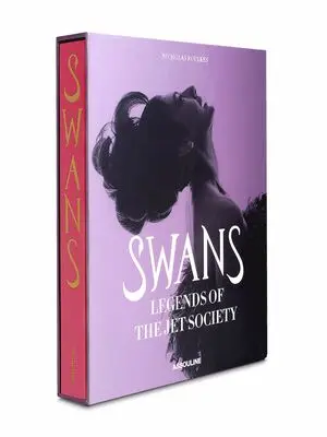 Assouline Swans Legends Jet Society Book - Pink