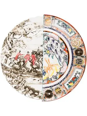 SELETTI Eusapia Hybrid Dinner Plate - White
