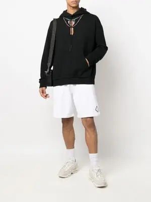 COUNTY OF MILAN Marcelo Burlon Logo-print Bermuda Shorts